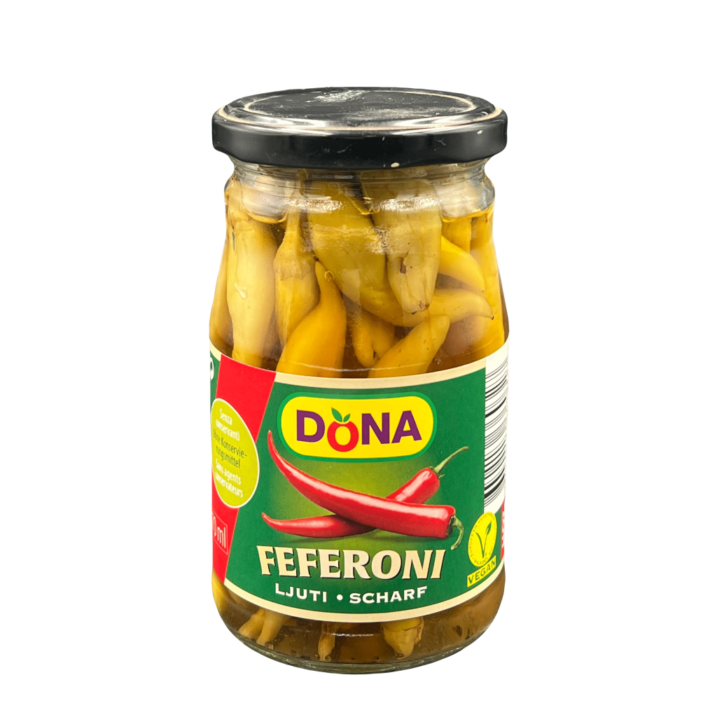 DONA PIMENTS FEFERONI PIQUANT 175G / 310G - GASHI International Food