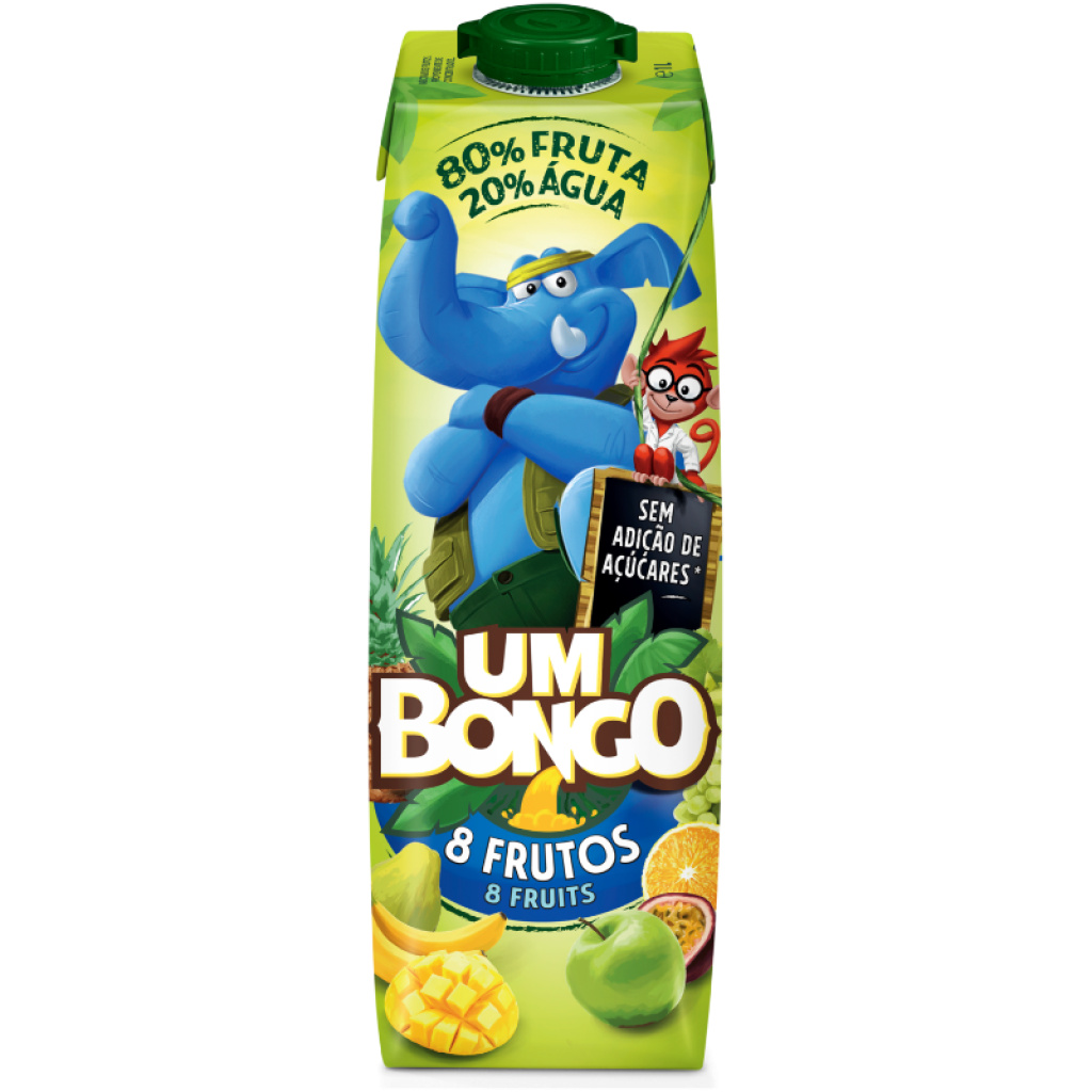 UM BONGO NECTAR DE 8 FRUITS 1L - GASHI International Food